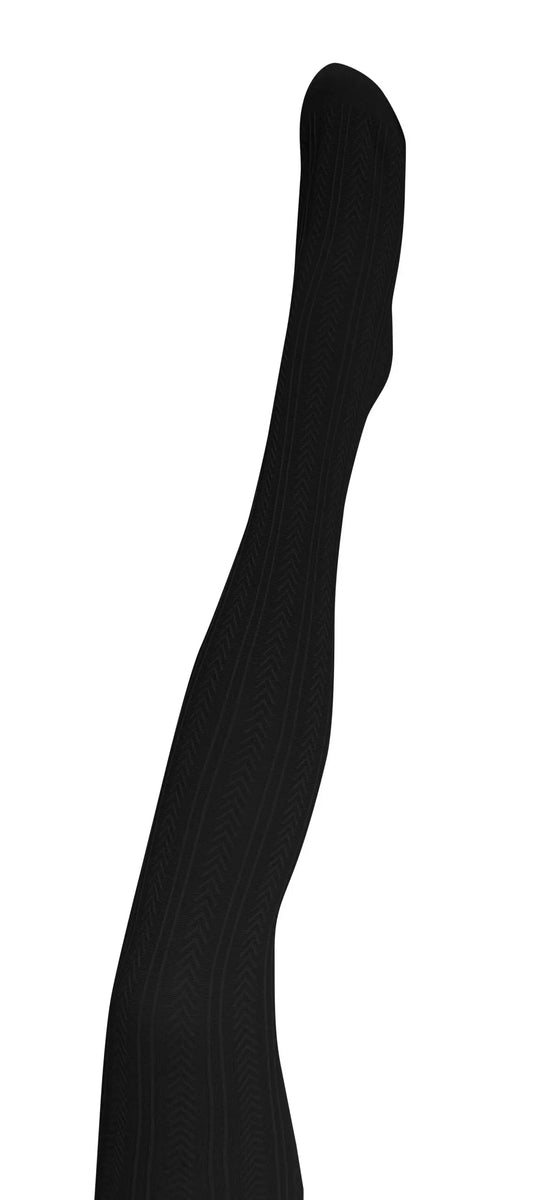 Chic Black Cotton Tights – Elise Design