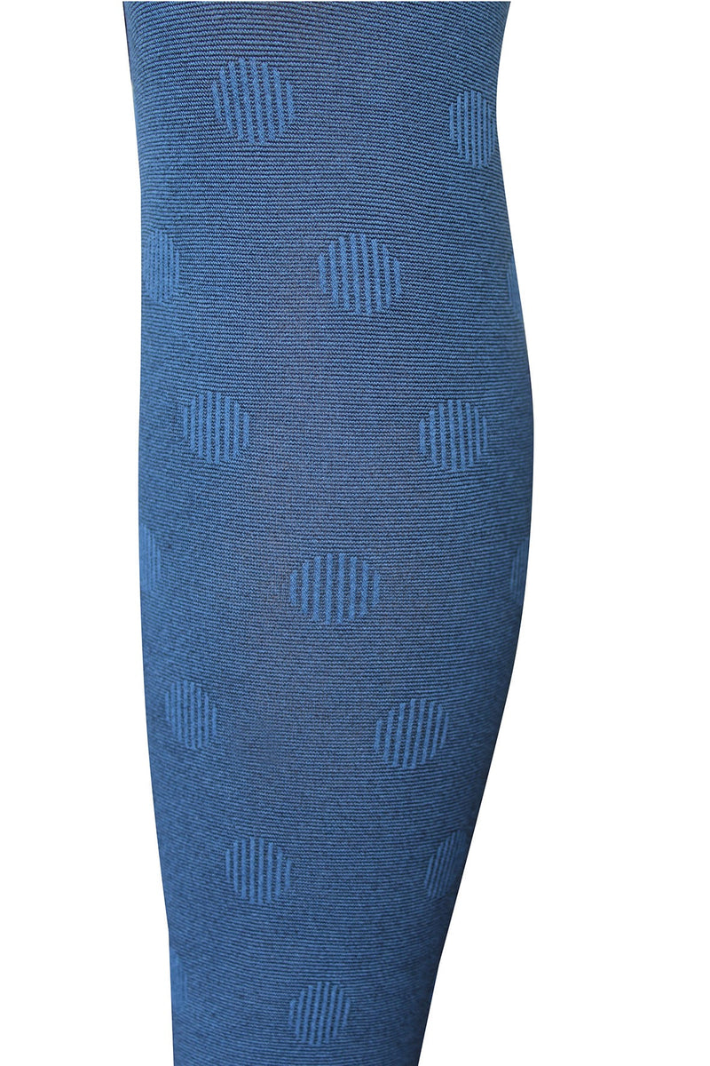Cirque Blue Cotton Tights – Elise Design