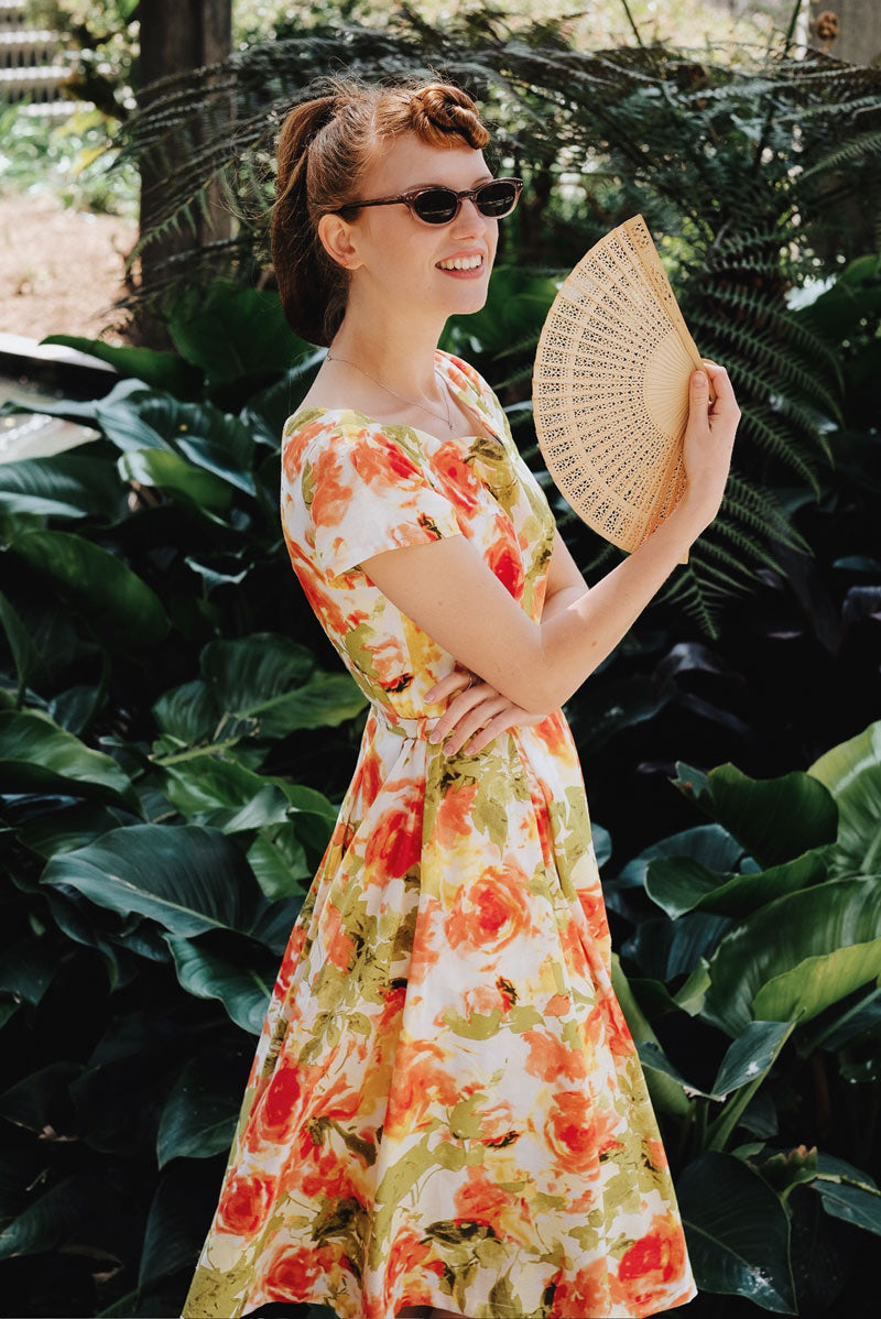 Laura Floral Dress – Elise Design