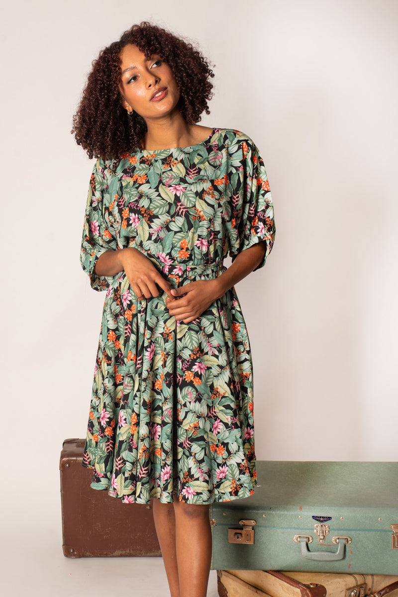 Luna Tropical Dress – Elise Design